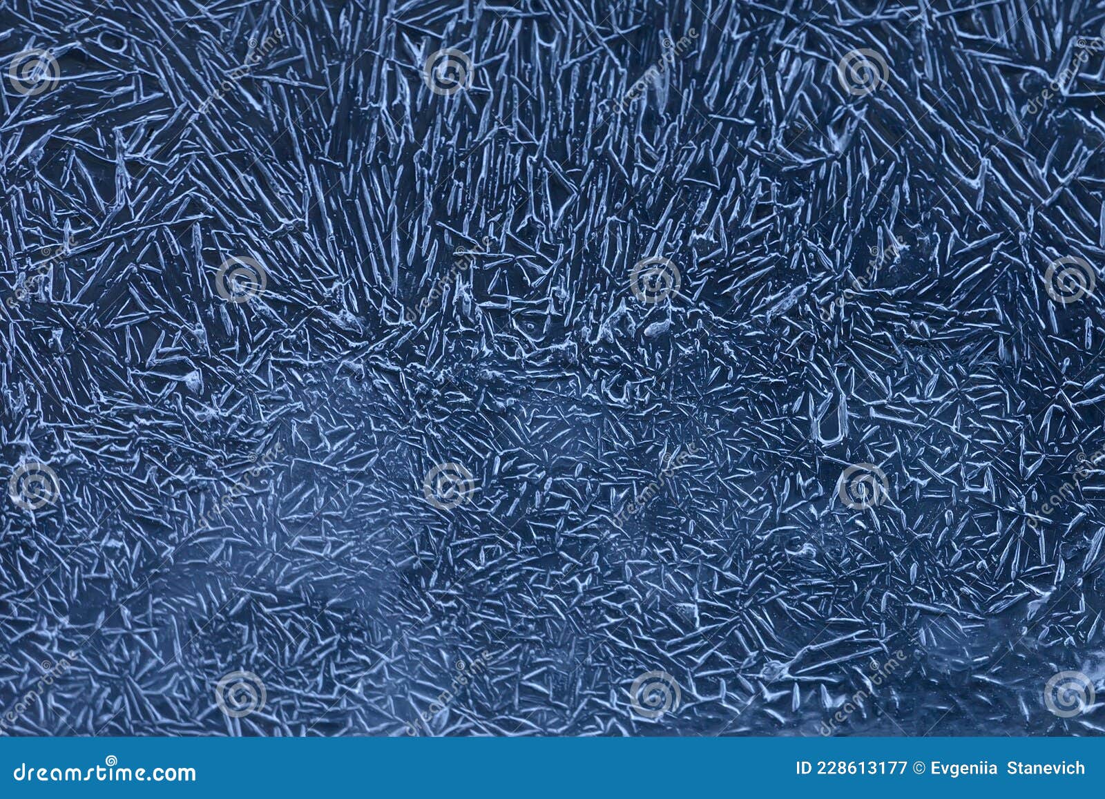 Ice Pattern Texture of Dark Blue Color Stock Image - Image of design ...