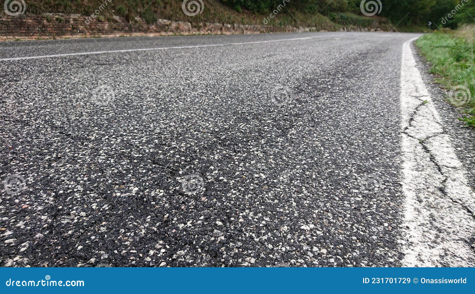 Cracking Road Closeup stock image. Image of cracking - 231701729