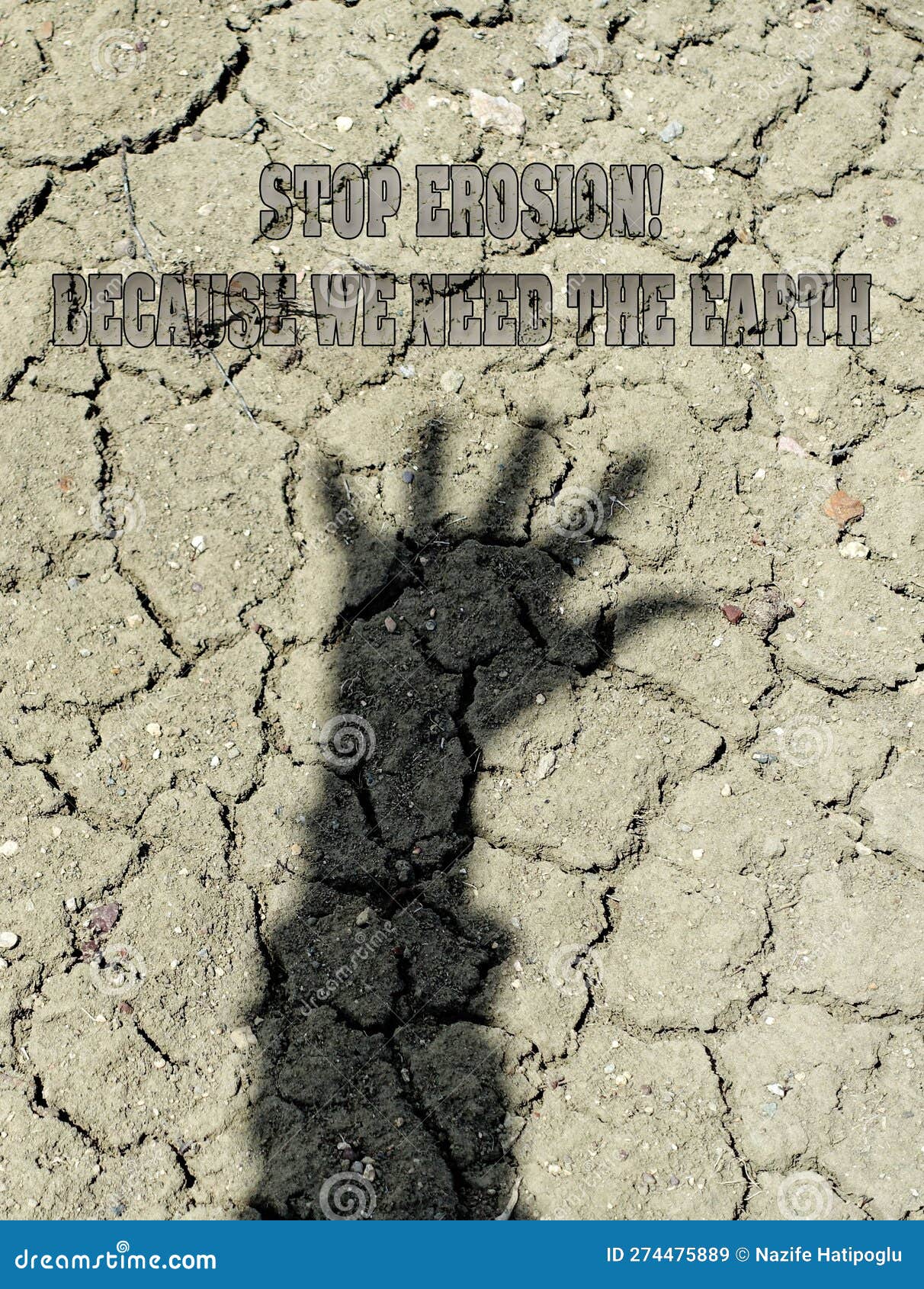 Cracking and Splitting of Soils Due To Thirst-soil Erosion and Drought ...