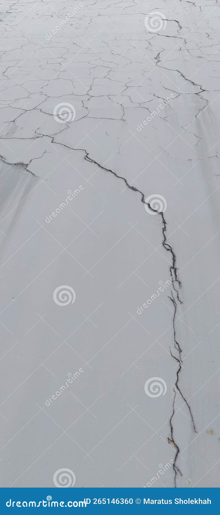 Cracking Wall Background with Rough Texture because of Poor Material ...