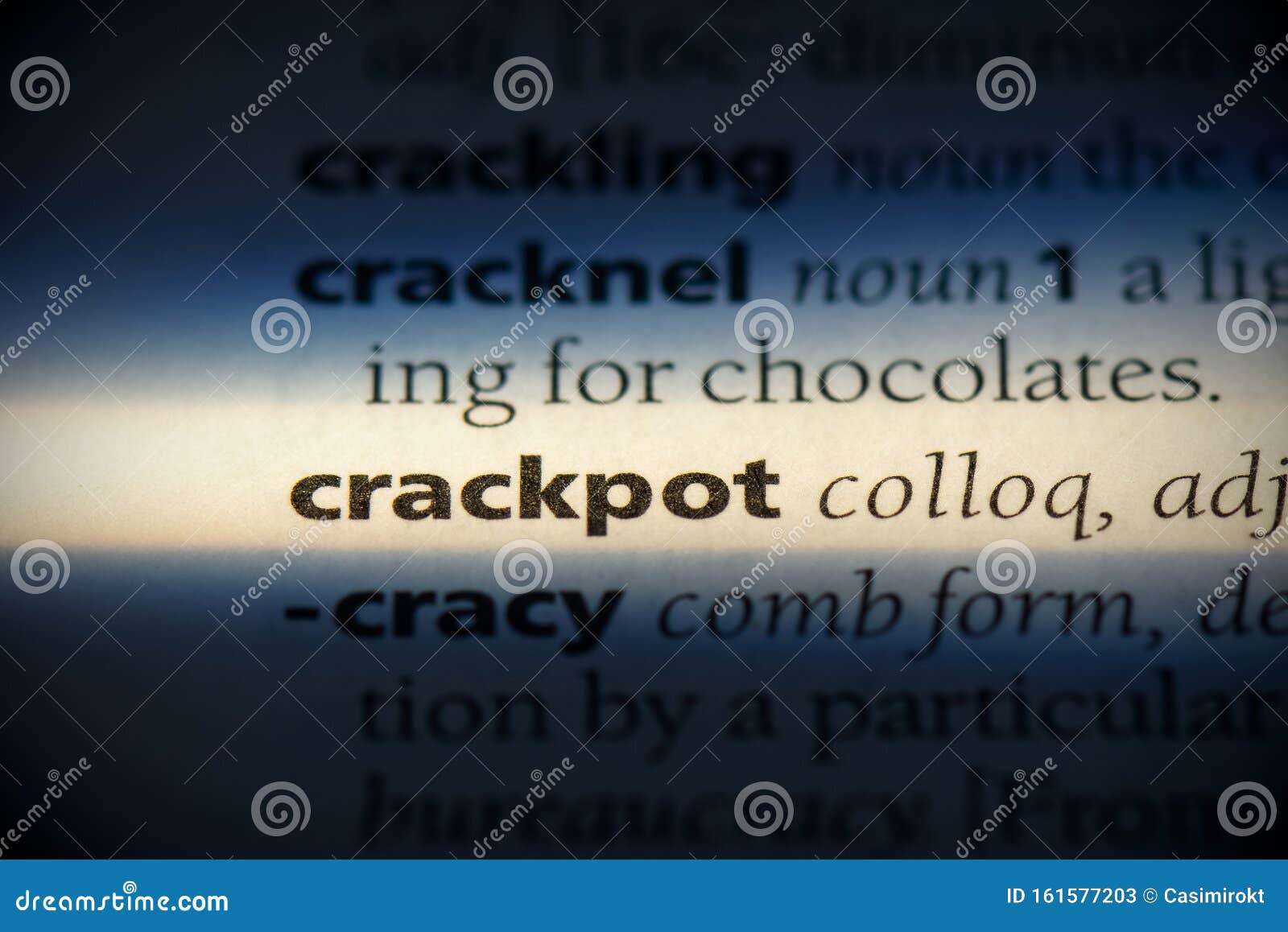 Crackpot stock image. Image of crackpot, closeup, reference - 161577203