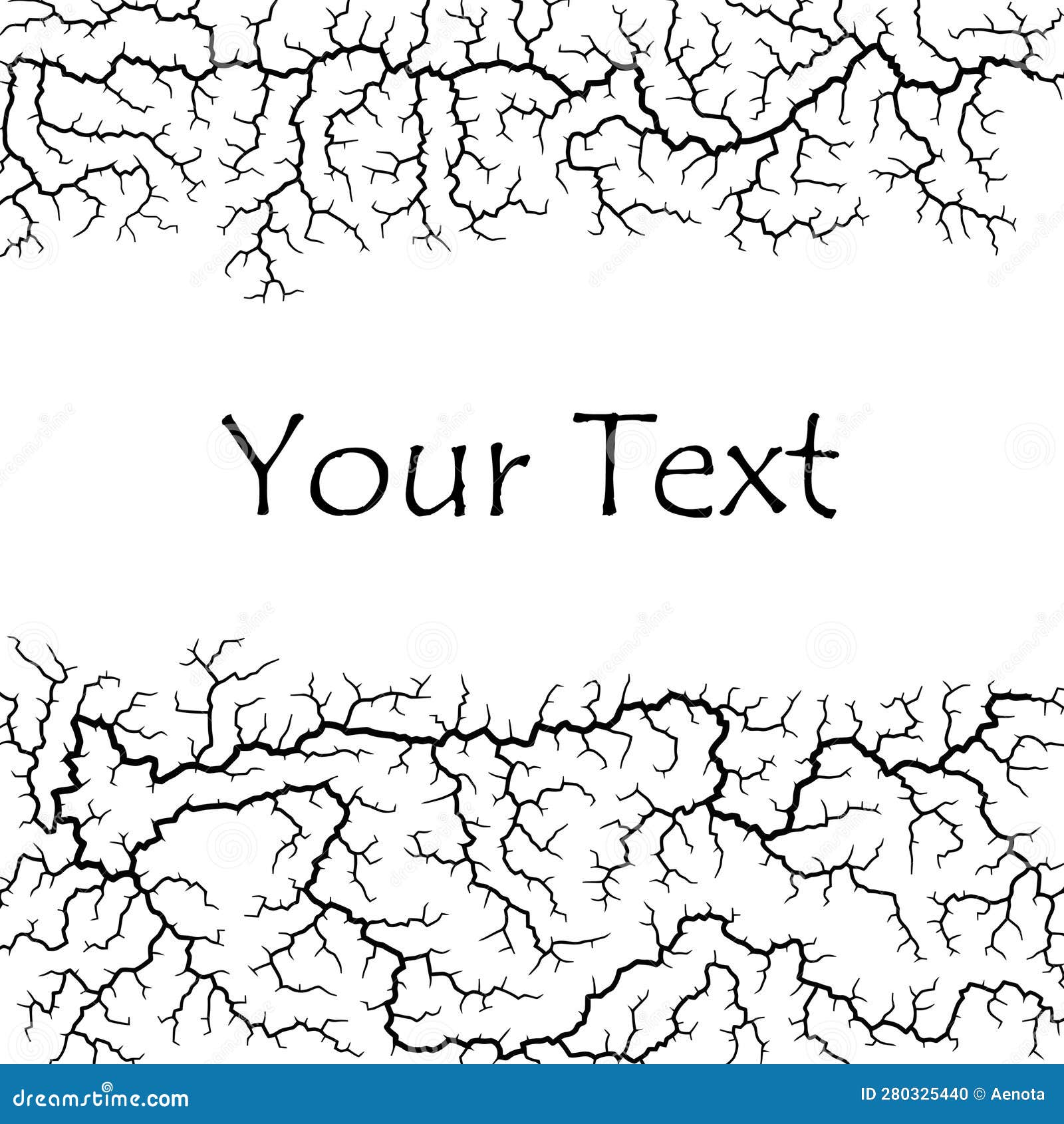 Cracks Background - Vector Illustration Stock Vector - Illustration of ...