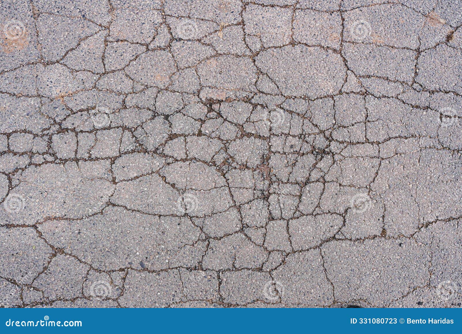 Cracks and Breaks in Concrete Stone Floor Texture Stock Image - Image ...