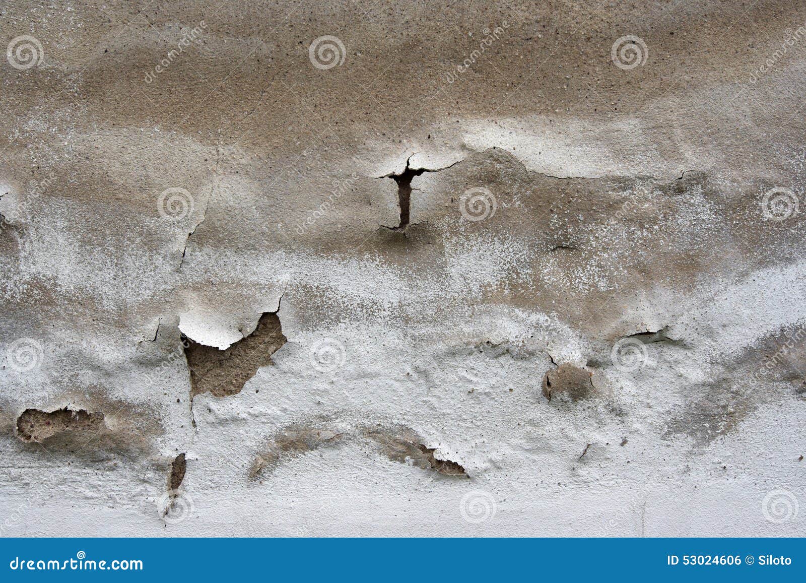 Cracks And Bulges On Plaster Stock Photography | CartoonDealer.com ...