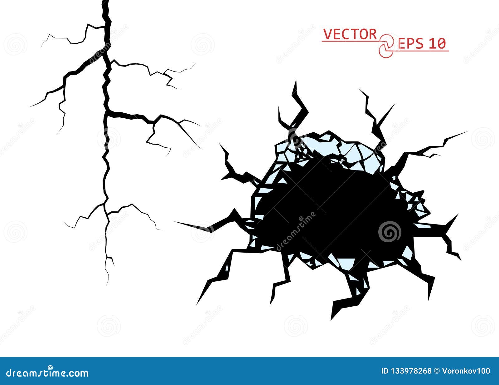 Sea Abyss Vector Topography Map With Depth Route And Coordinate Green ...
