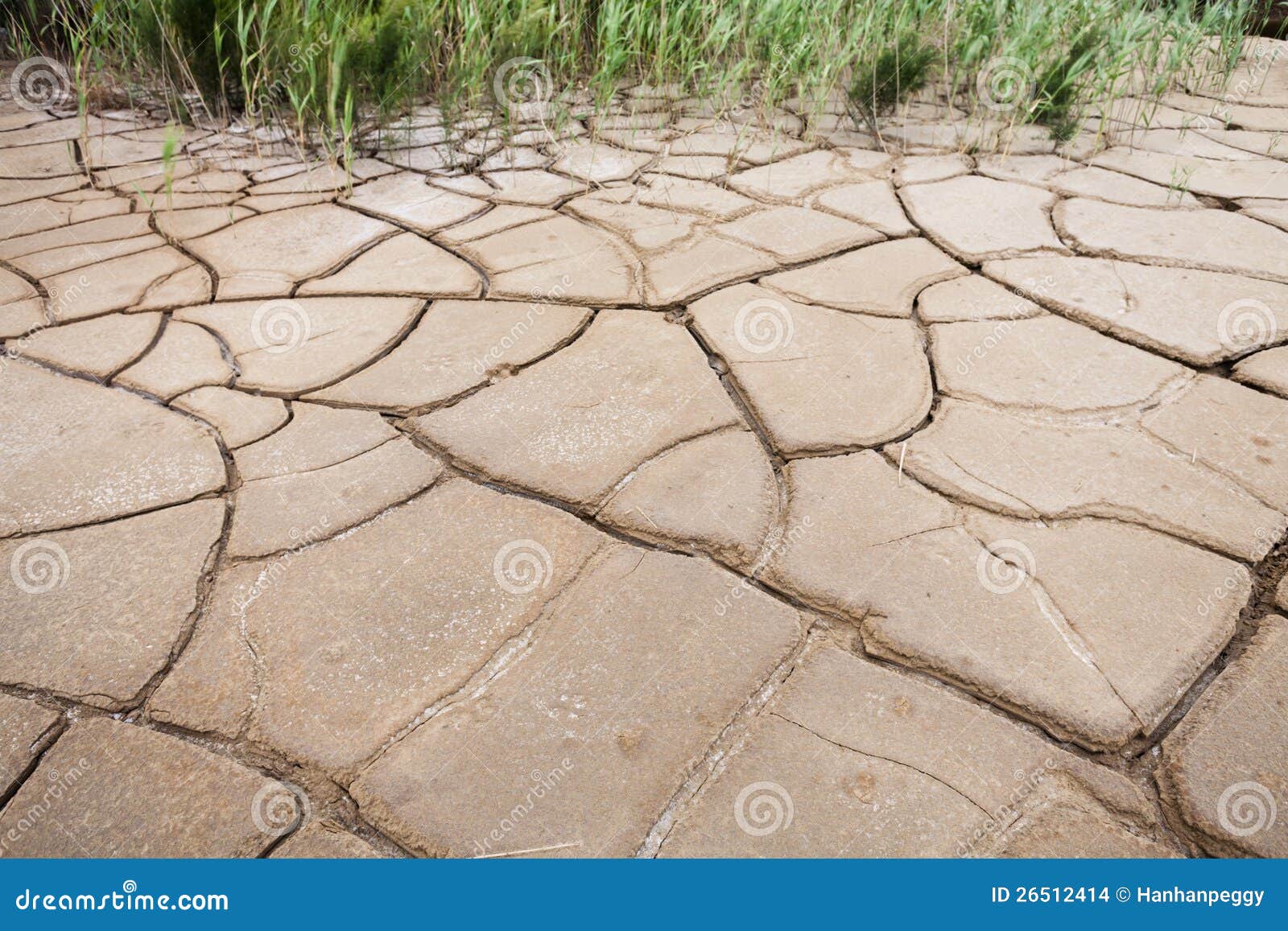 Cracks in dry land stock photo. Image of clay, crack - 26512414