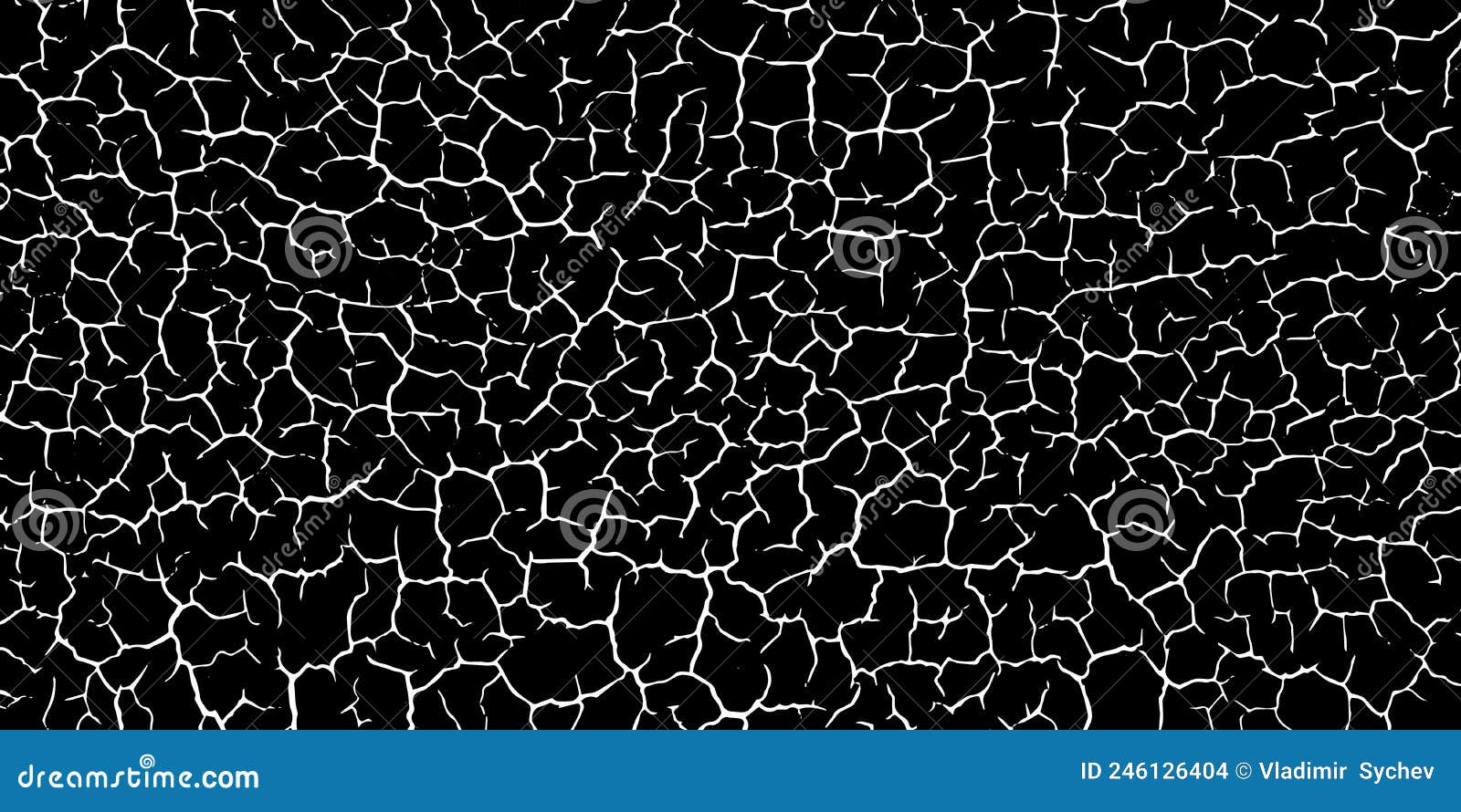 Cracks in Dry Surface Soil Texture. Stock Illustration - Illustration ...