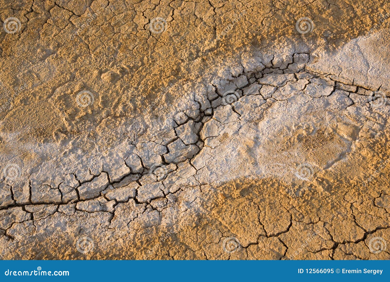 Cracks in a ground two stock image. Image of clay, abstract - 12566095