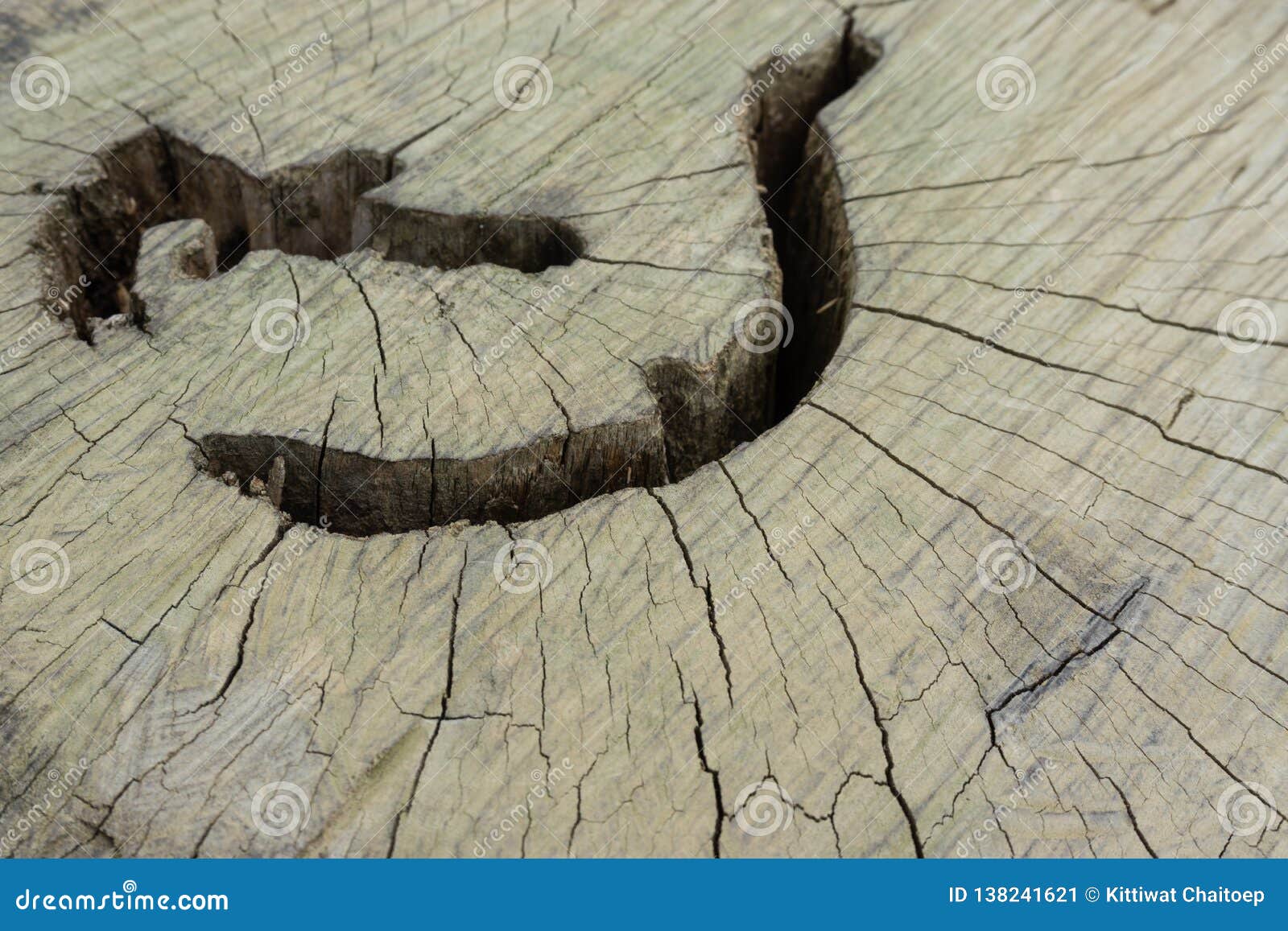 The Cracks and Patterns of Old Wood Stock Image - Image of abstract ...