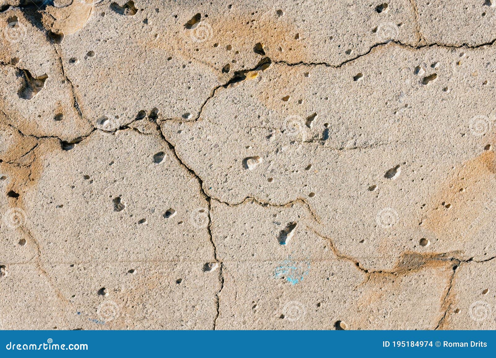 Cracks on stone wall stock photo. Image of natural, wall - 195184974