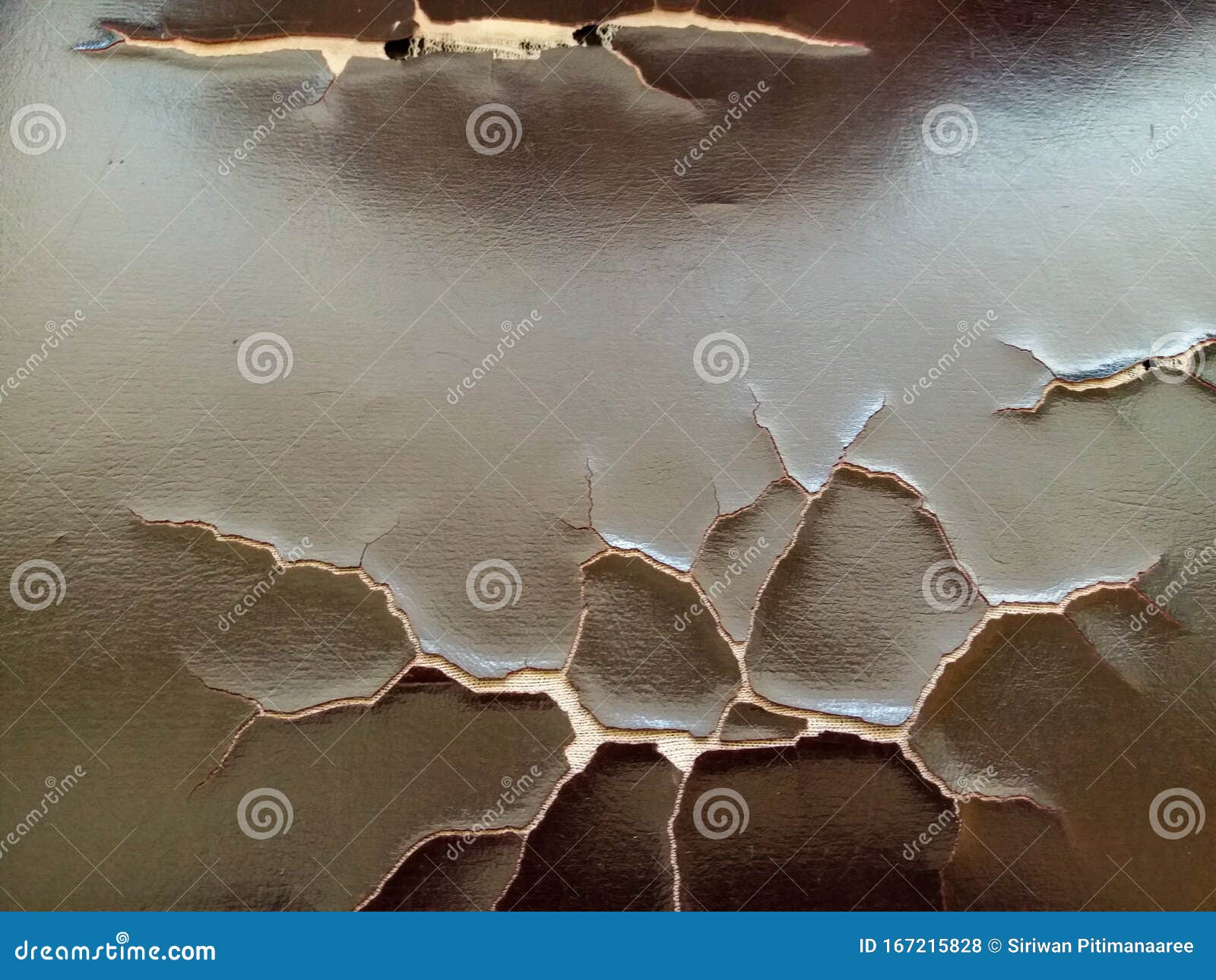 Cracks and Tearing of Old Leather Texture Stock Photo - Image of ...