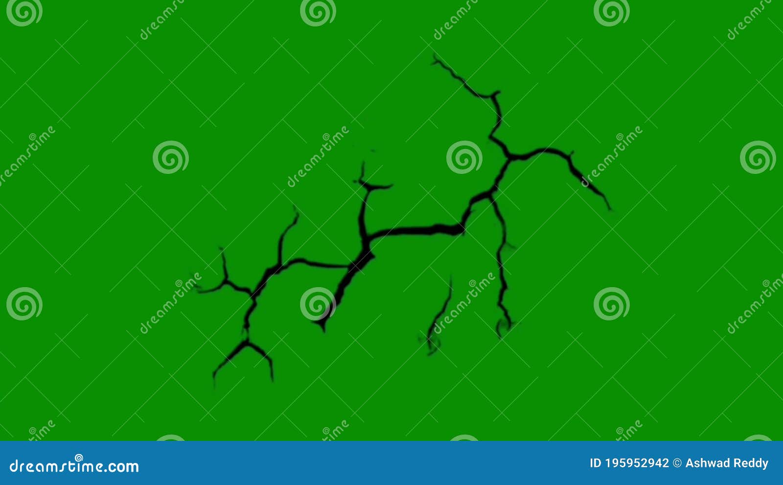 Cracks on Wall Green Screen Motion Graphics Stock Footage - Video of ...
