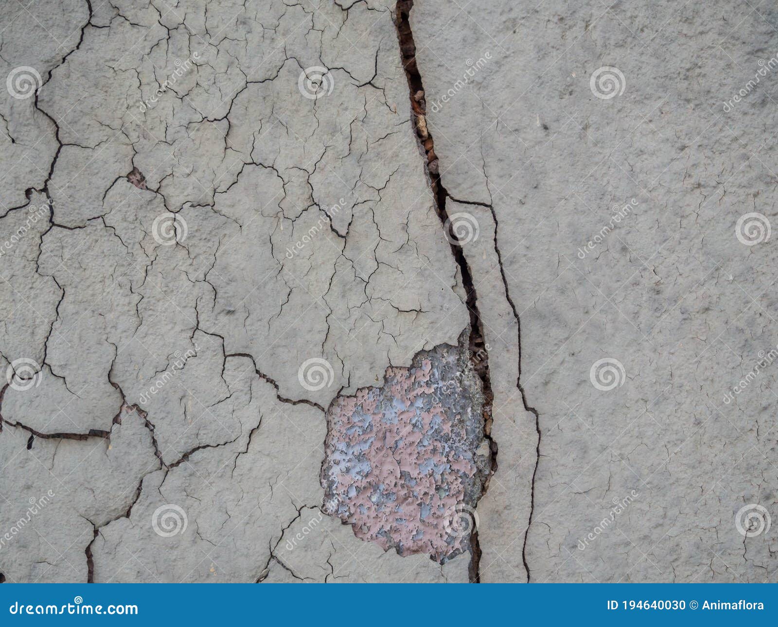 Cracks in the wall image stock photo. Image of design - 194640030