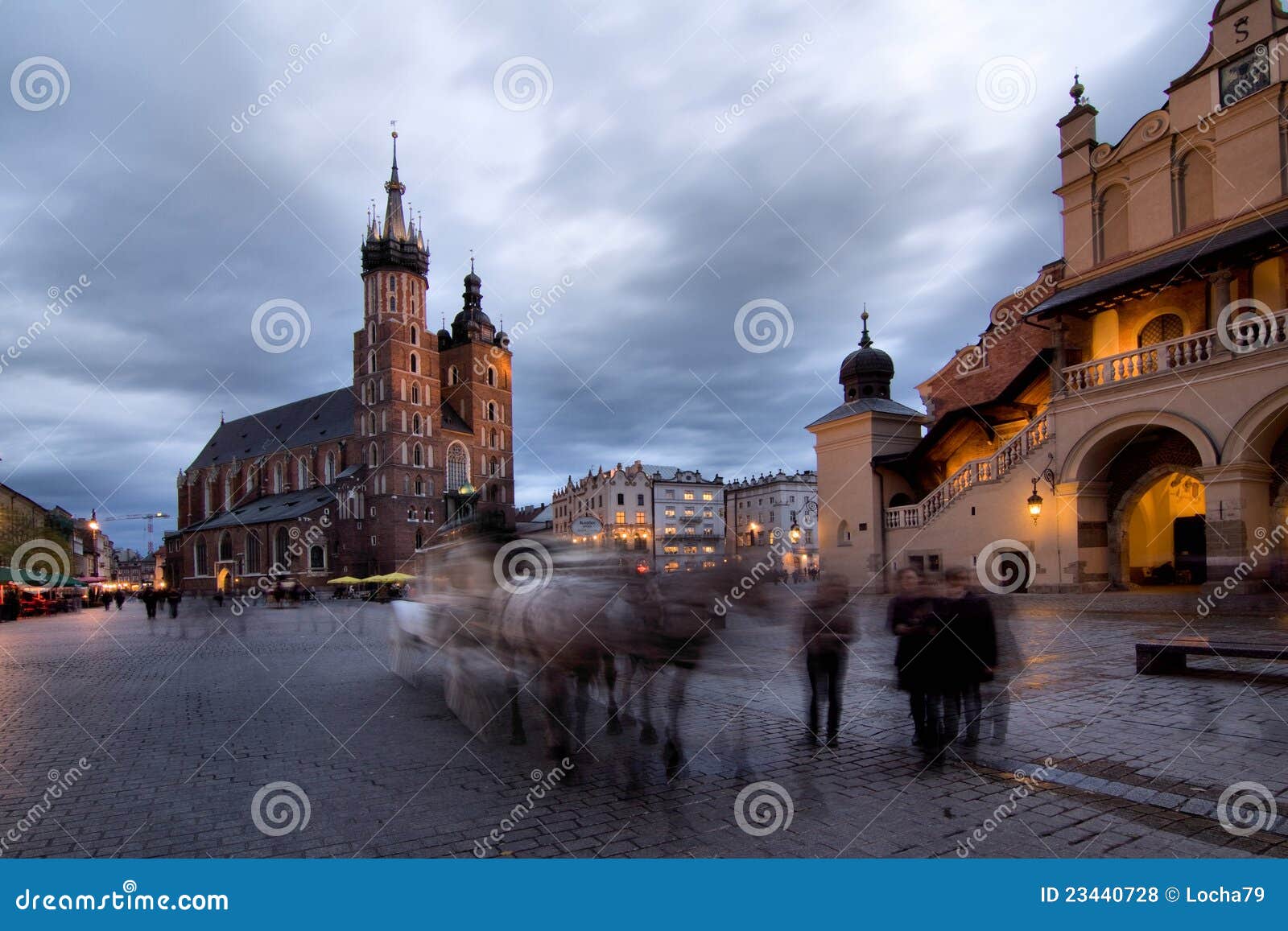 Cracow (Krakow) in Poland stock photo. Image of polish - 23440728
