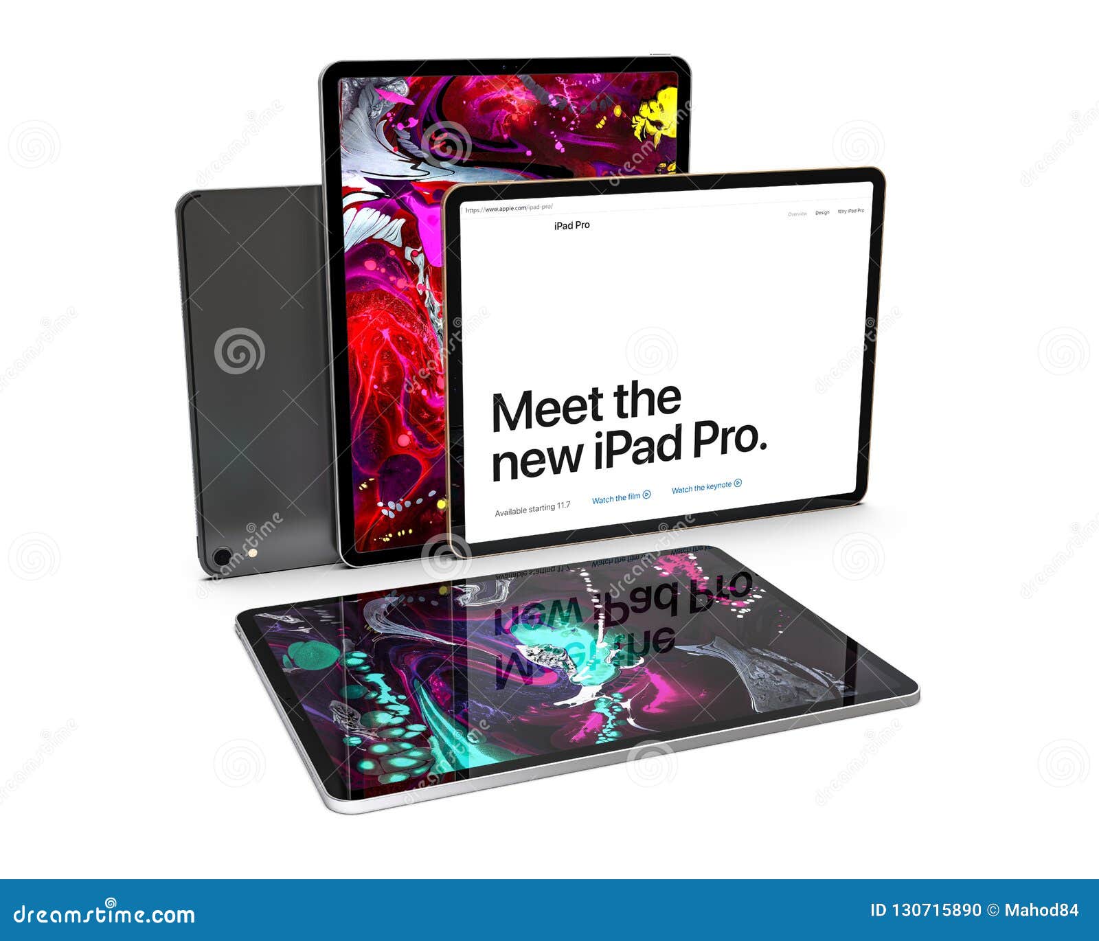 Cracow, Poland - November 31, 2018 : IPad Pro a New Version of the ...