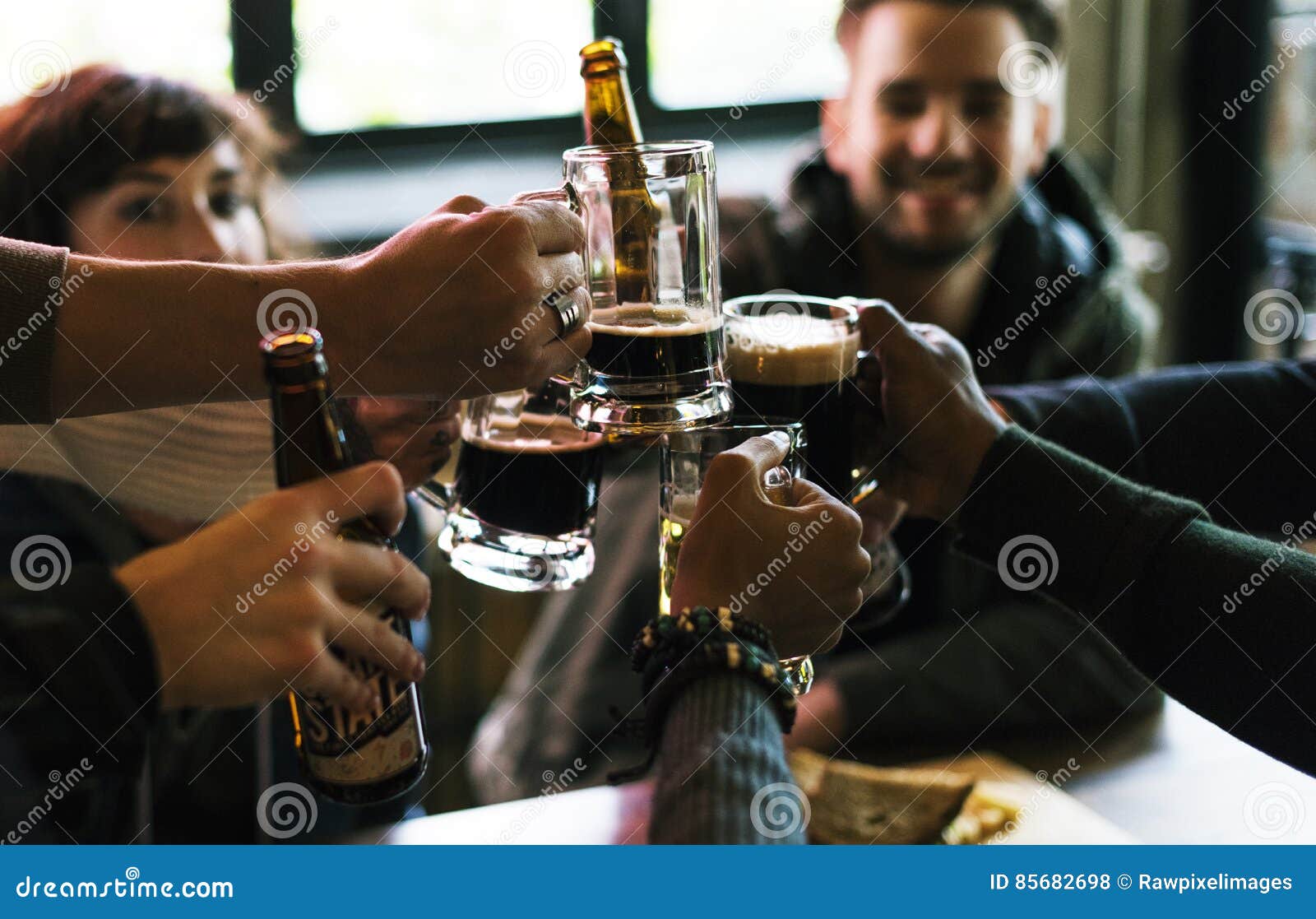 Craft Beer Booze Brew Alcohol Celebrate Refreshment Concept Stock Photo ...