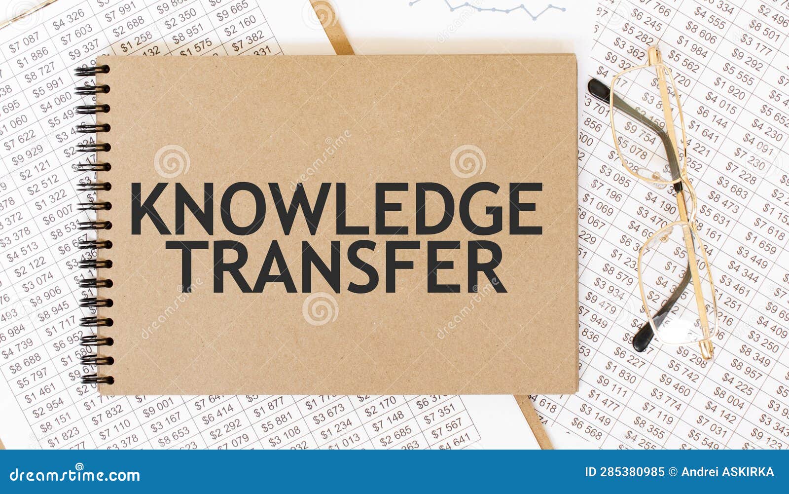 Craft Colour Notepad with Text KNOWLEDGE TRANSFER. Notepad with ...