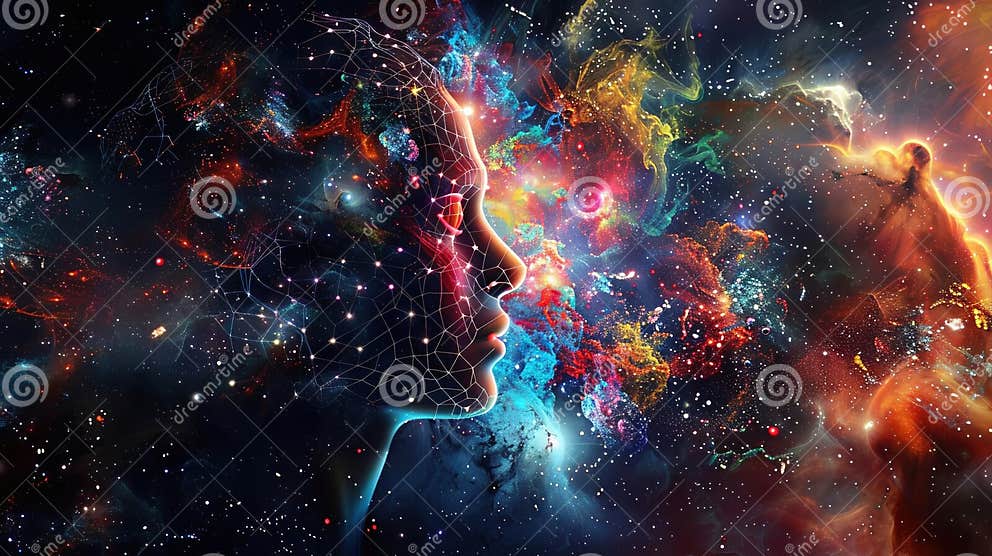 Craft a Digital Masterpiece Blending Neural Network Patterns with ...