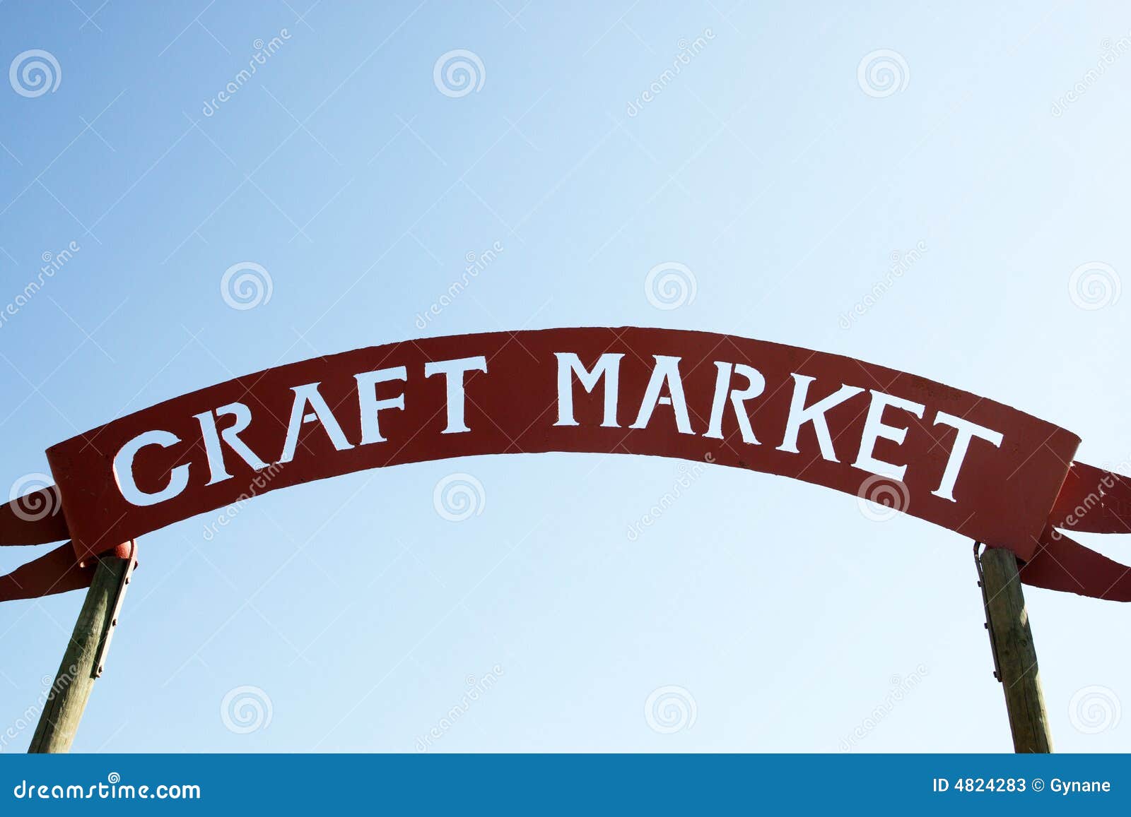 Craft market sign stock image. Image of sign, craft, information - 4824283