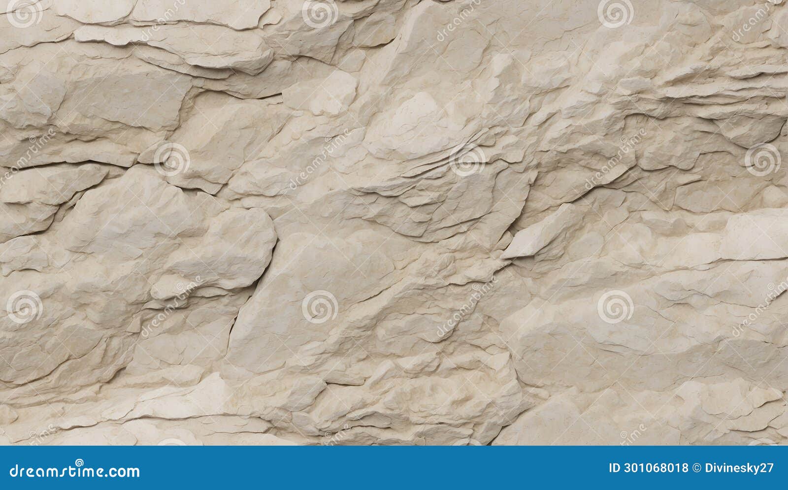 3D-Ready Limestone Grain Pattern. AI Generate Stock Illustration ...