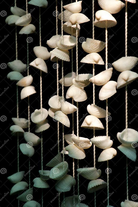 Craft shells hang stock image. Image of sculpture, home - 92048193