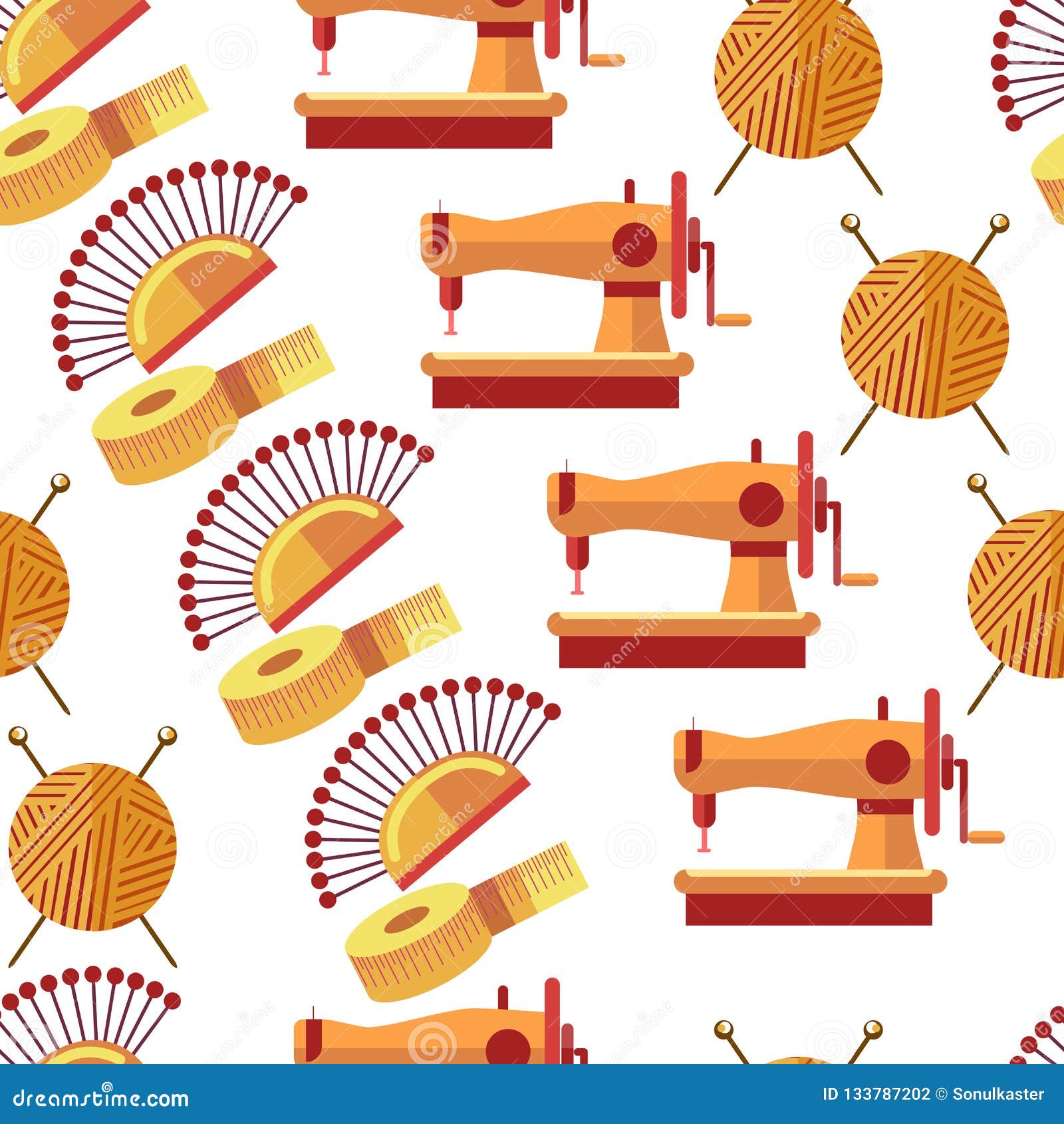 Craft Tools and Handmade Instruments, Hobby Items Vector. Stock Vector ...