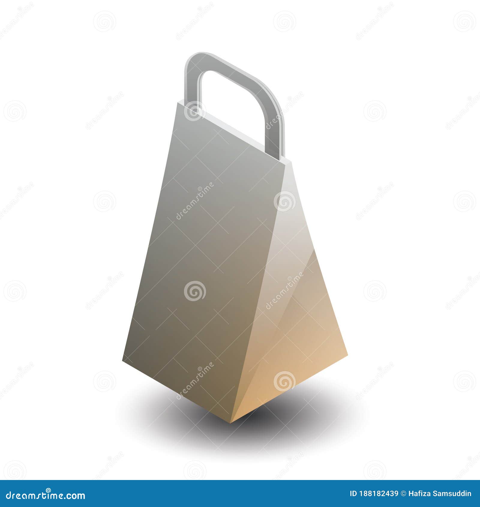 Craft Triangle Box. Vector Illustration Decorative Design Stock Vector ...