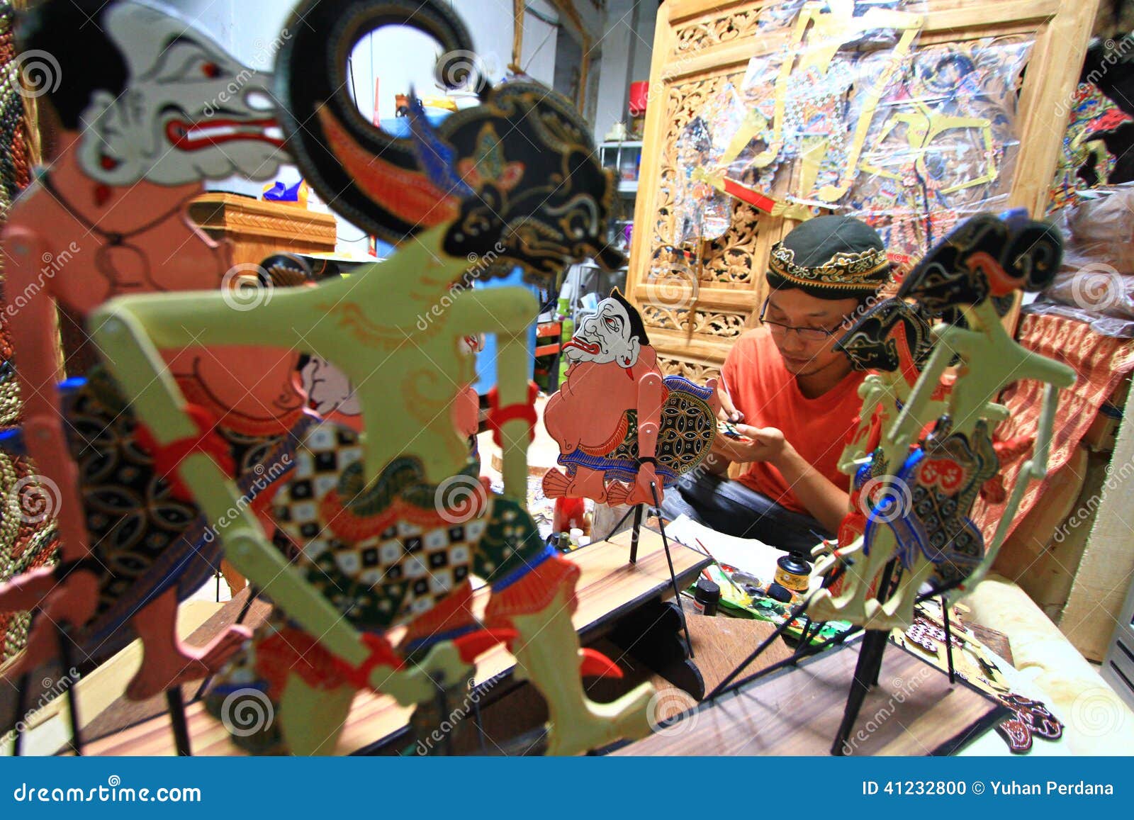 The Puppets Aka Wayang Kulit Editorial Photo | CartoonDealer.com #140409831