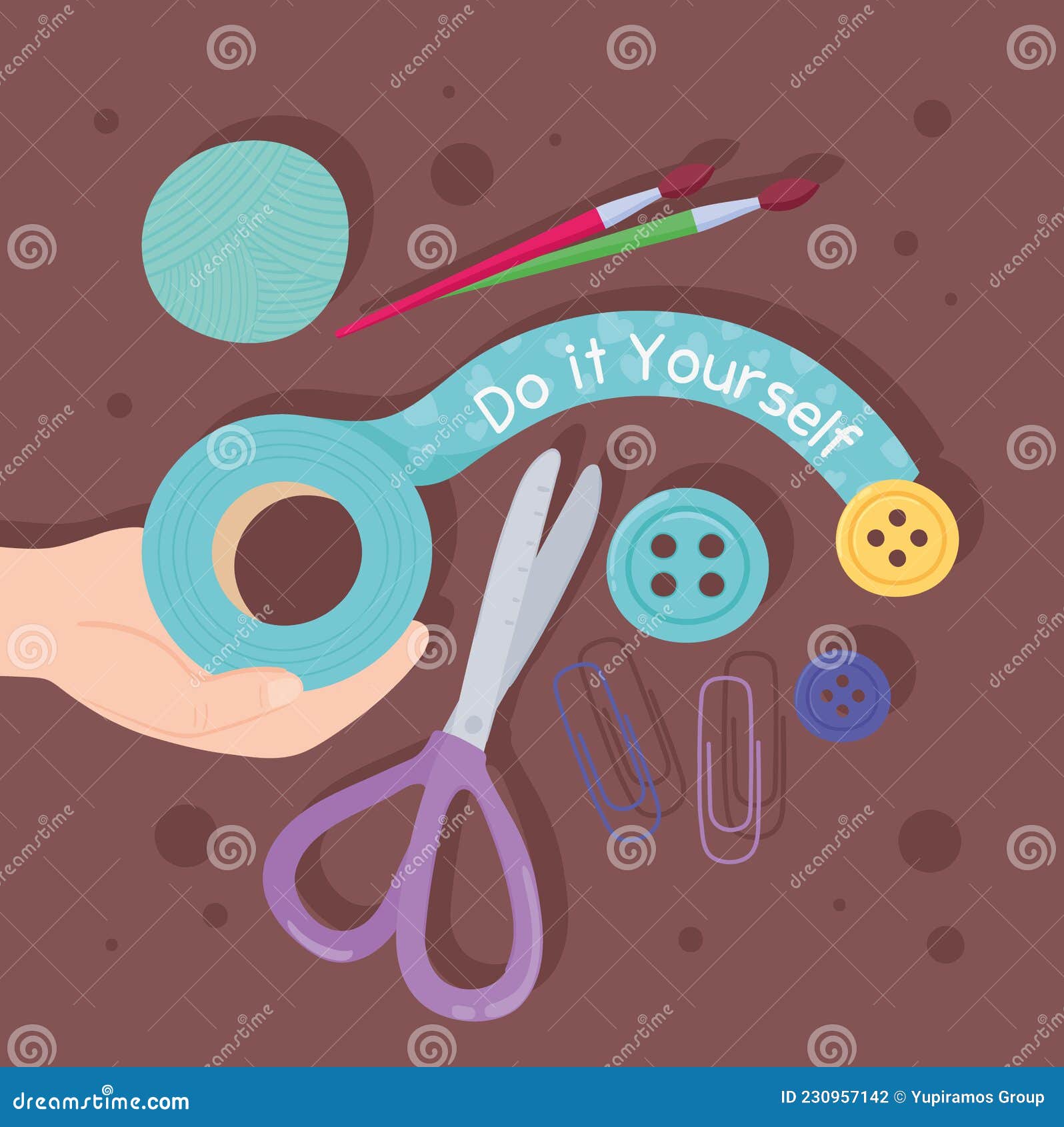 Craft workshop hobby stock vector. Illustration of creative - 230957142