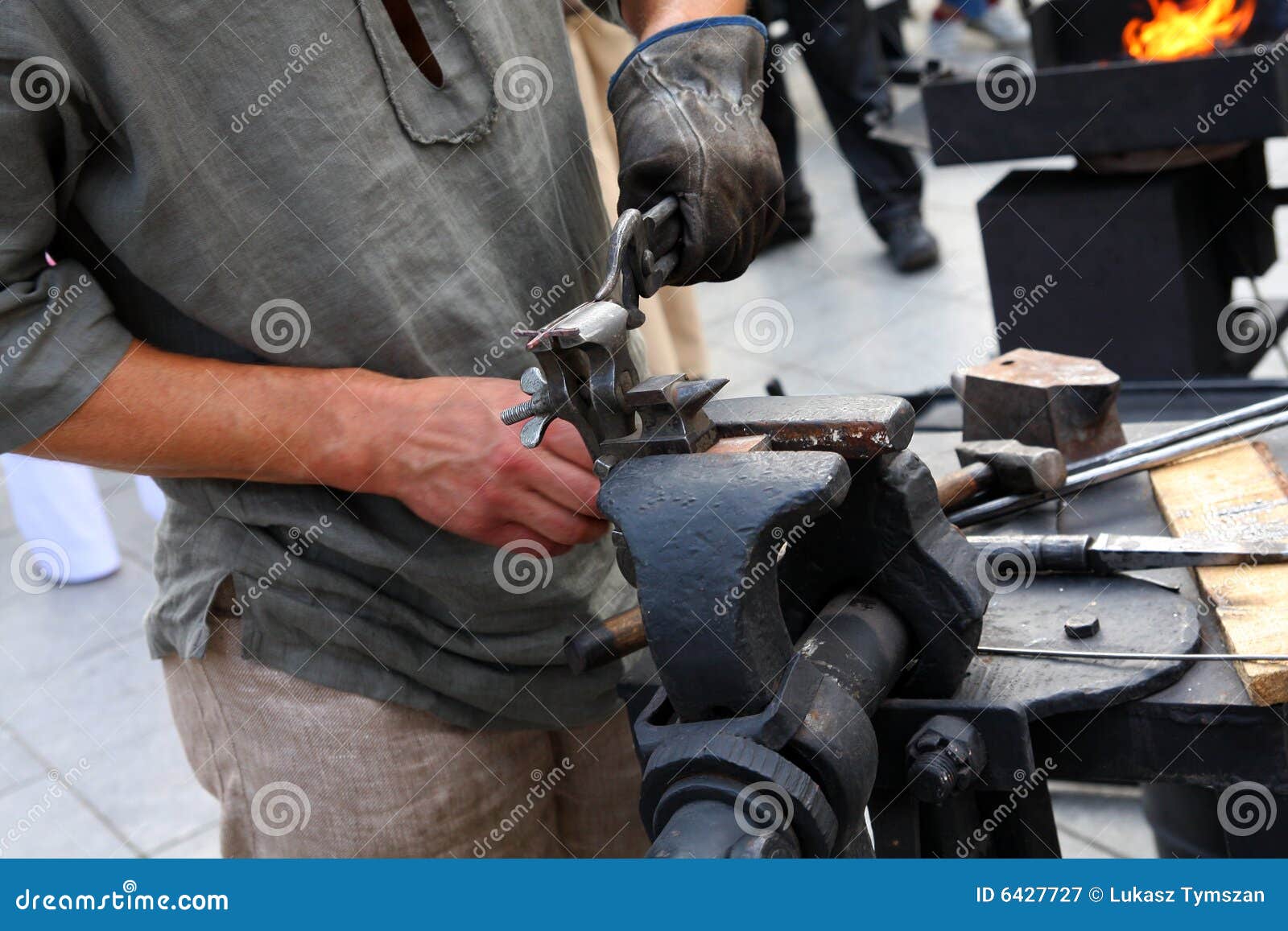 Craft4 imagen de archivo. Imagen de forjador, vilnius - 6427727