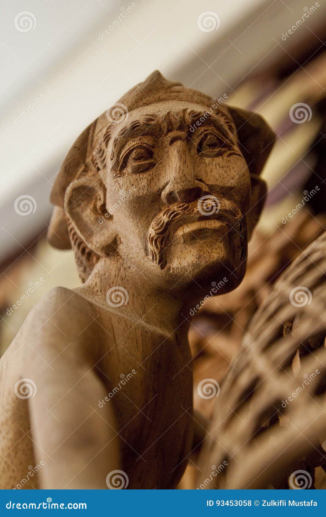 Crafted old man. stock photo. Image of traditional, work - 93453058