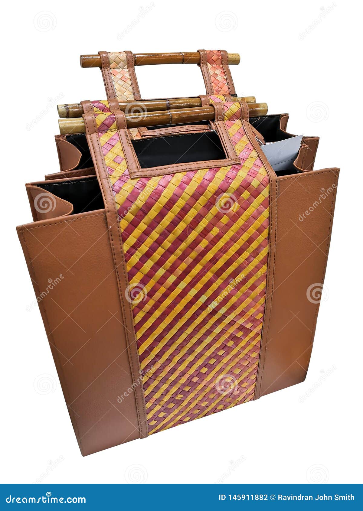 Crafted Pandan Beg stock photo. Image of traditional - 145911882