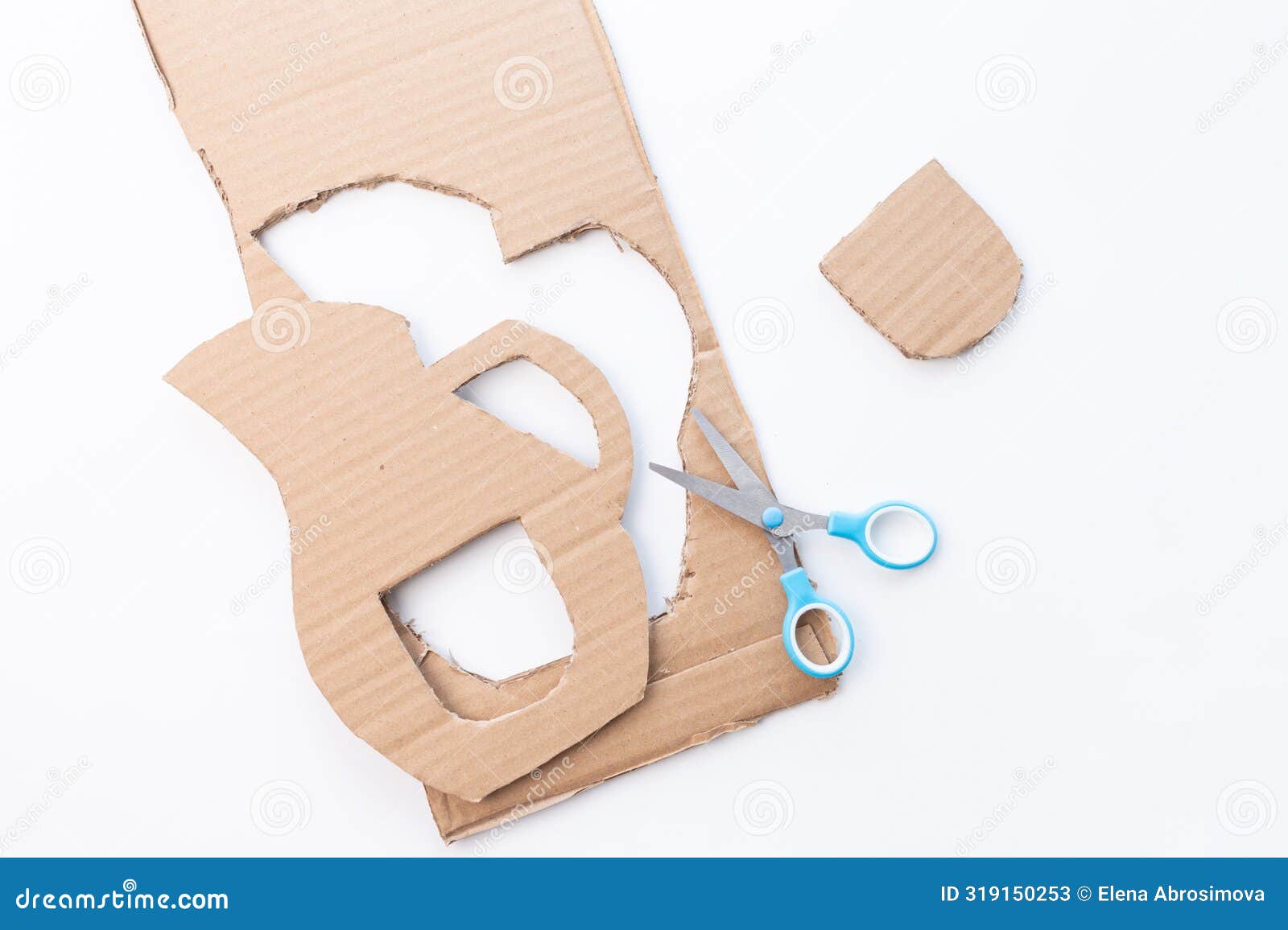 Crafted Paper Lemonade Pitcher in Sunlight, Summer Themes Stock Image ...