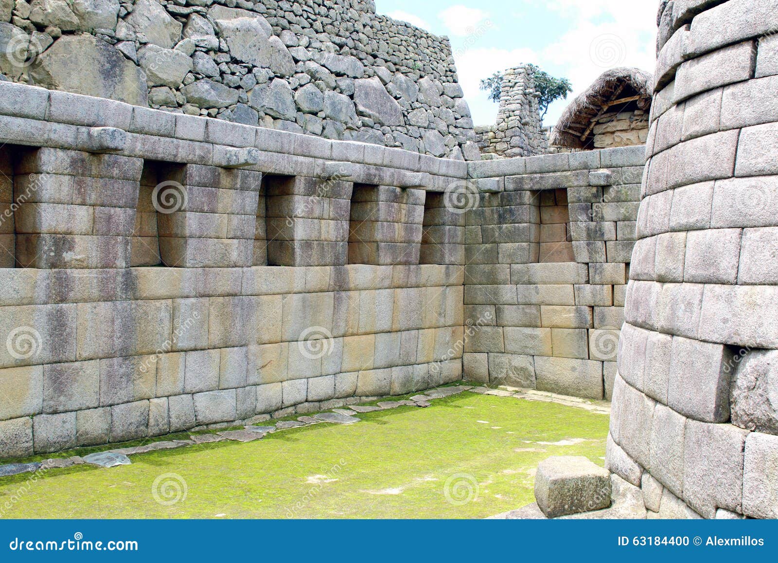 Crafted Stonework at Machu Picchu, Peru Stock Photo - Image of historic ...