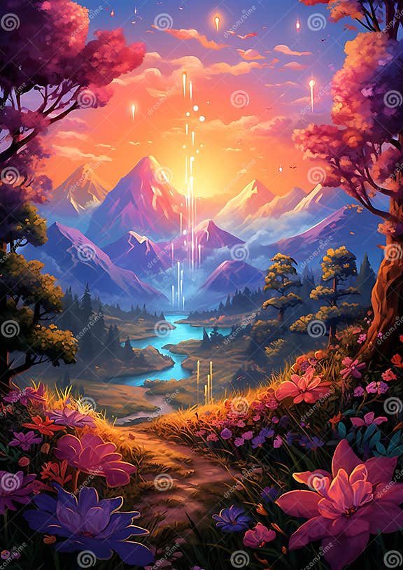 Crafters Birthday Bash Artwork Stock Illustration - Illustration of ...