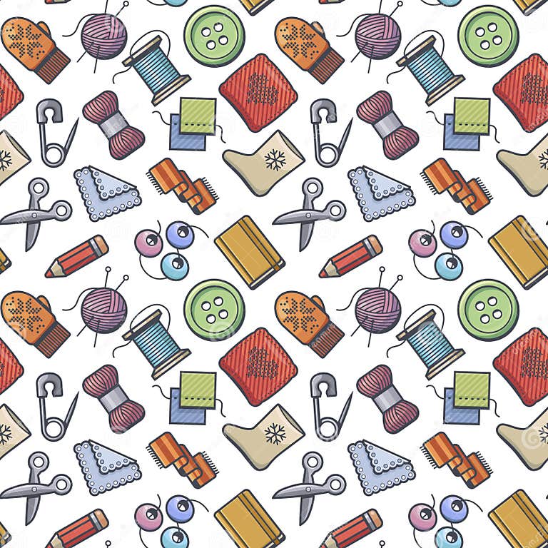 Crafts background stock vector. Illustration of button - 79126865