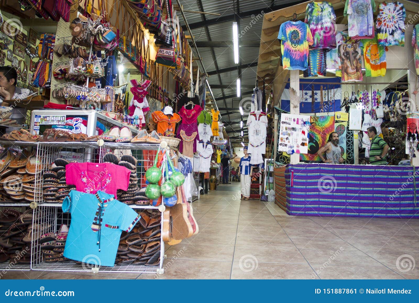 Crafts, Souvenirs of Honduras Editorial Photo - Image of colorful ...
