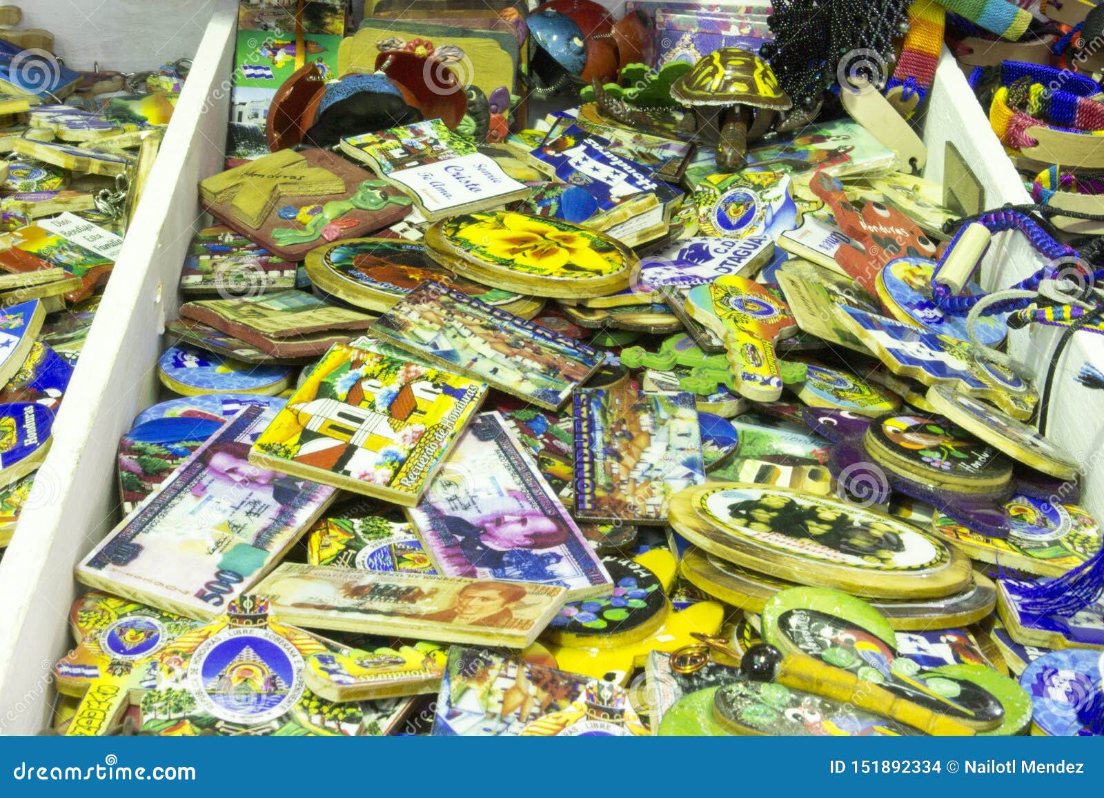 Crafts, Souvenirs of Honduras Stock Photo - Image of america, asian ...