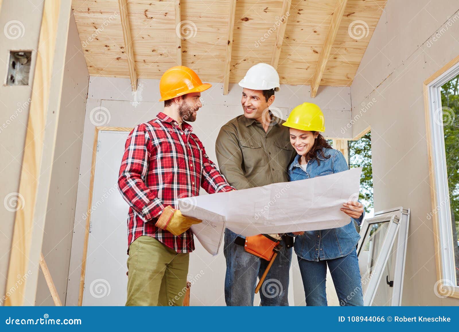 Craftsman and Artisans Cooperating and Planning Stock Photo - Image of ...