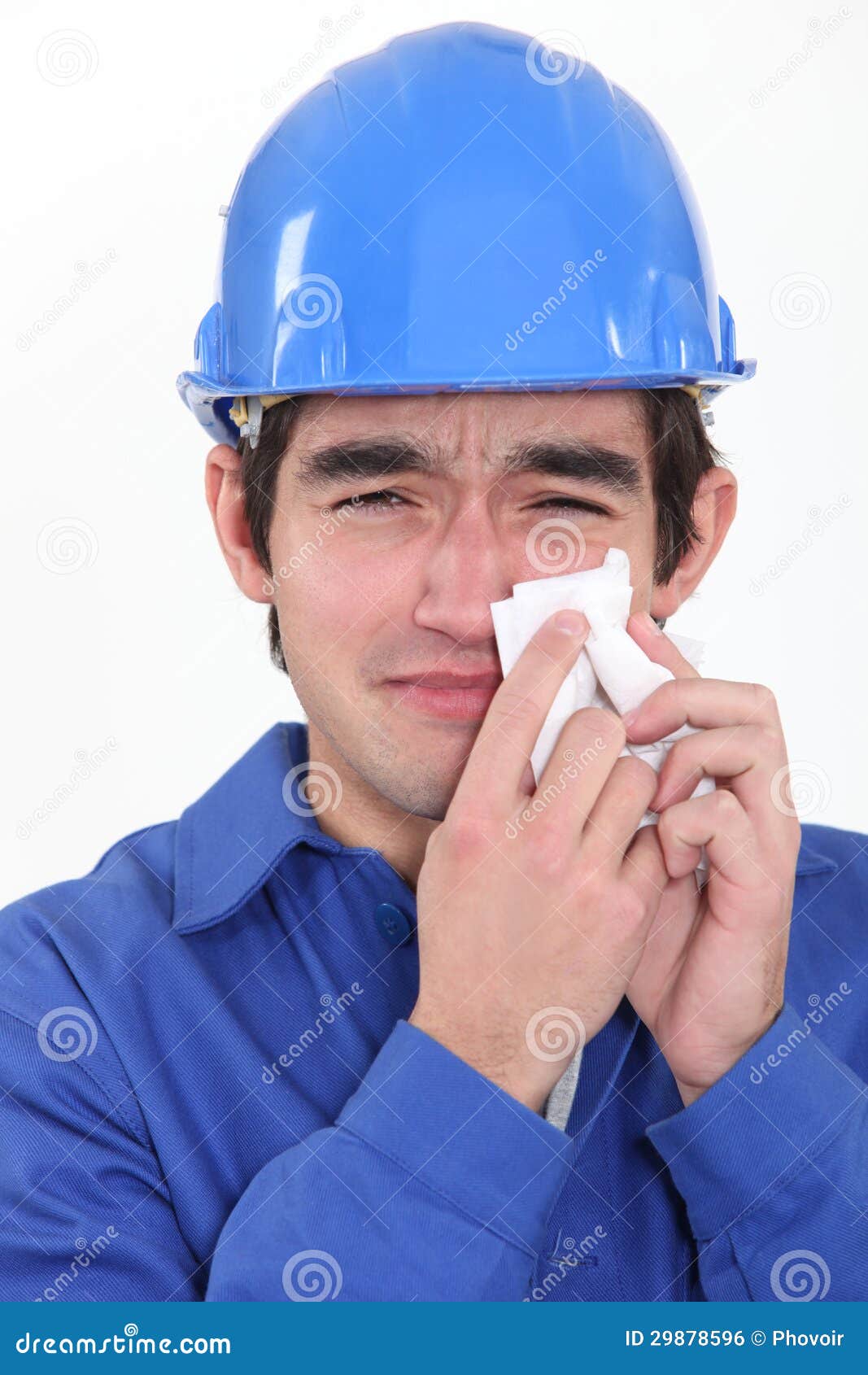Craftsman crying stock photo. Image of bankrupt, emotions - 29878596