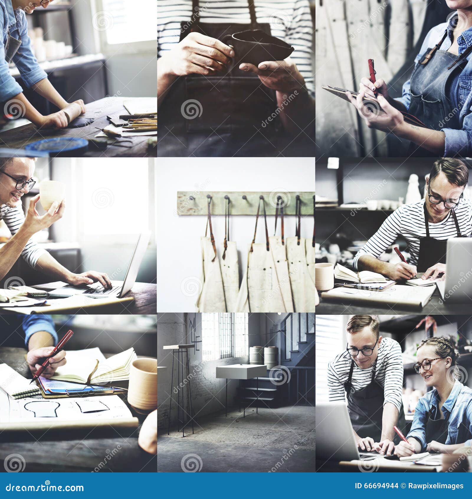 Craftsman Ideas Handmade Creation Artist Concept Stock Photo - Image of ...