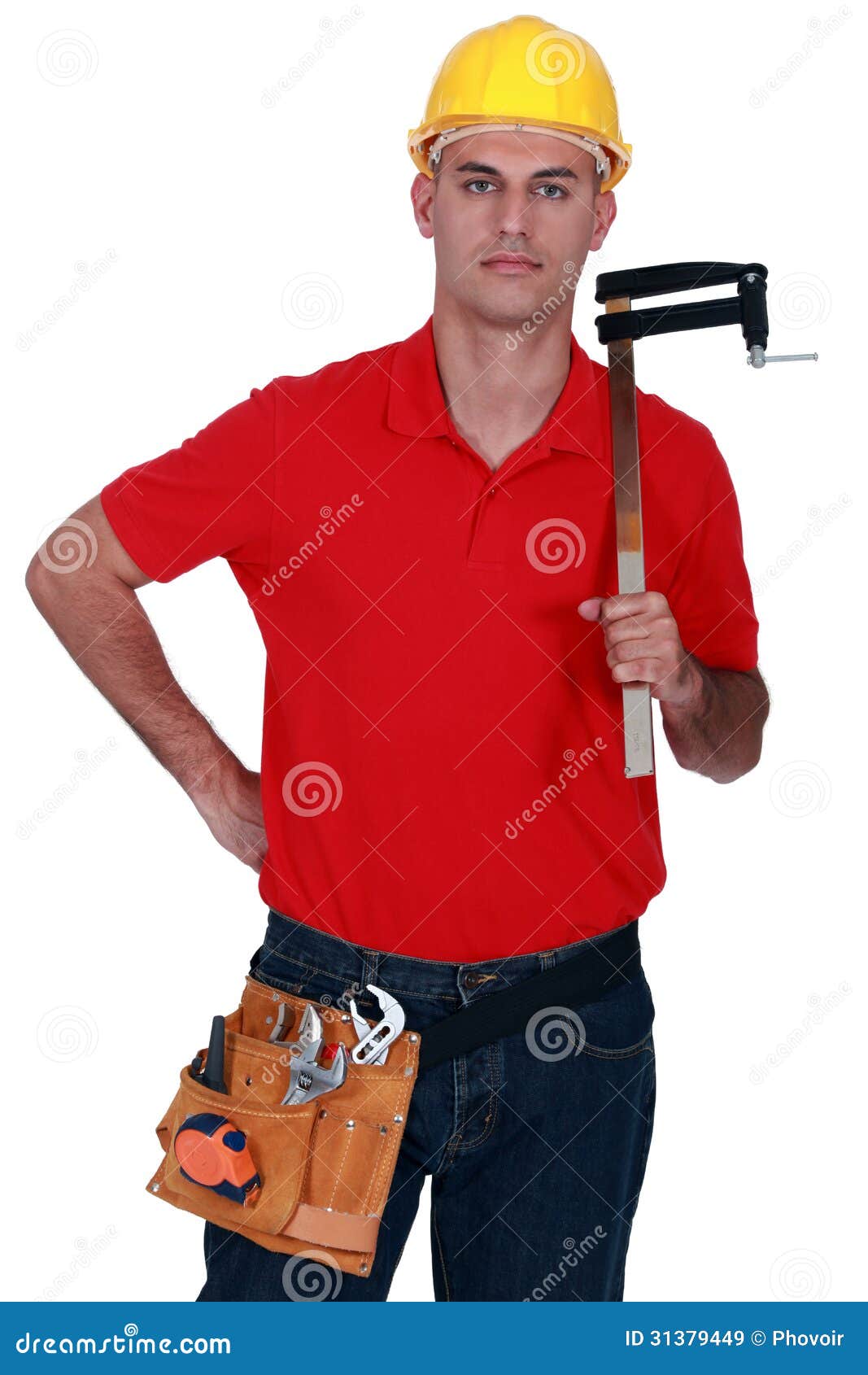 Craftsman stock image. Image of handle, adult, tools - 31379449
