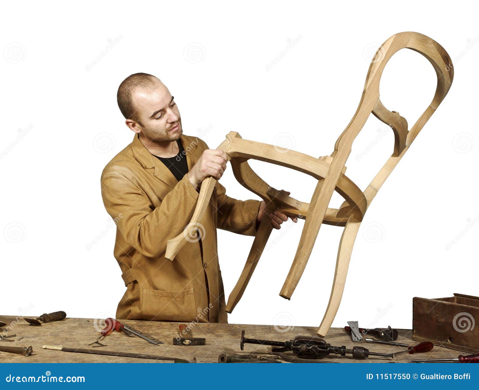 Craftsman at work stock photo. Image of repair, lumber - 11517550