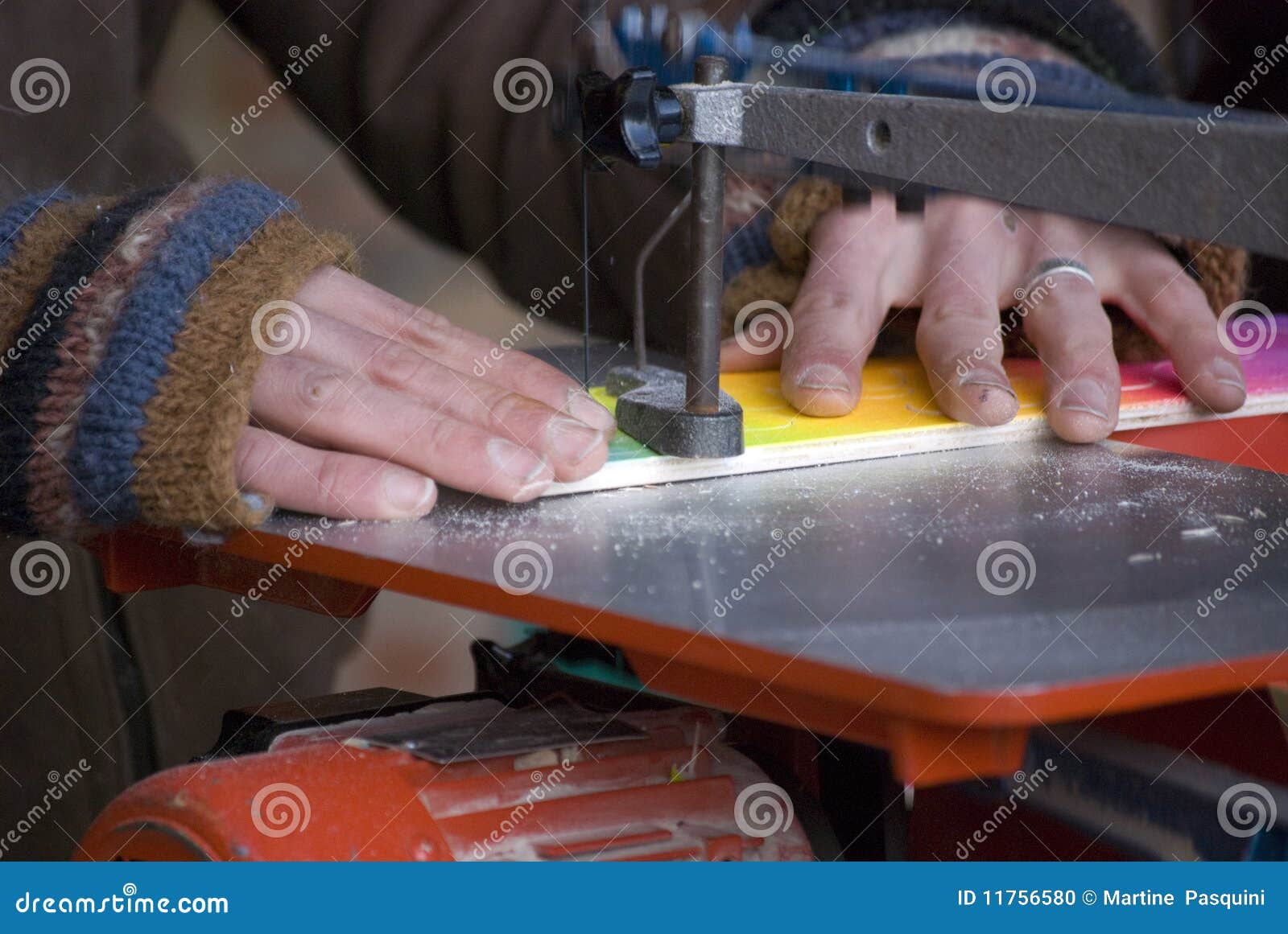 Craftsman at work stock photo. Image of hand, draw, craftsmanship ...