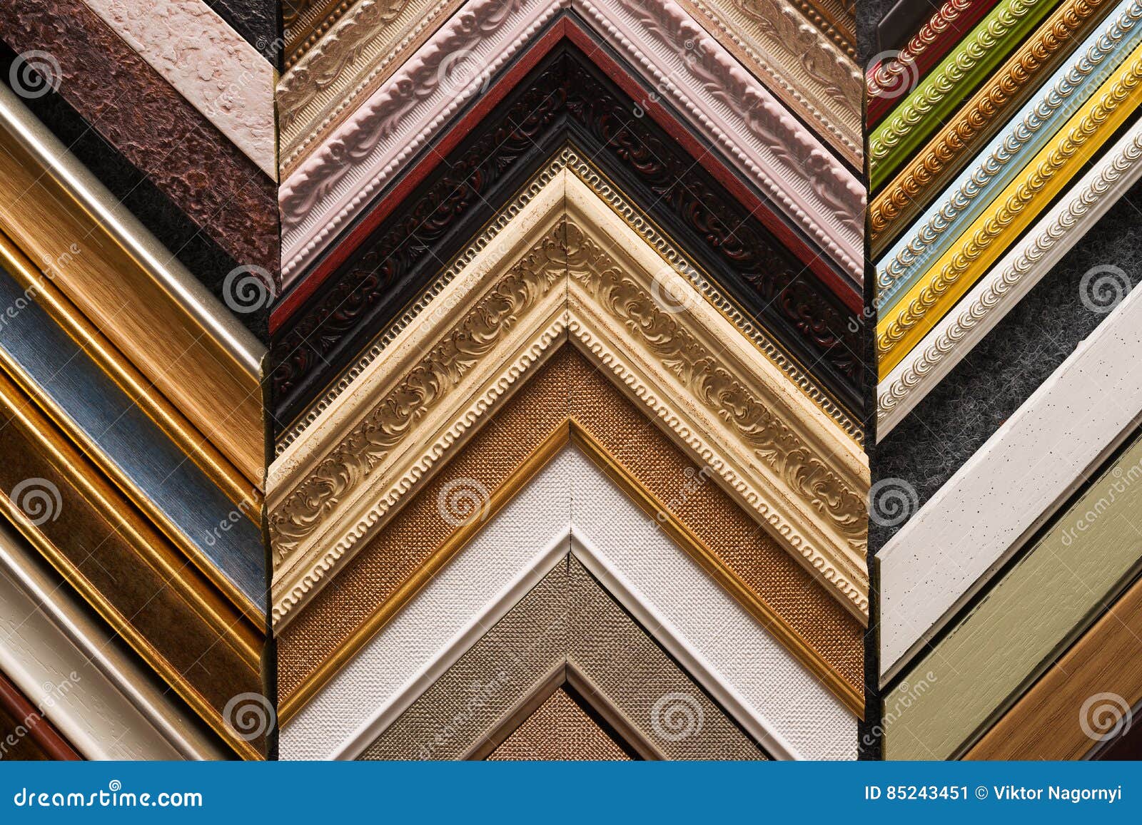 Craftsman Working on Frame in Frameshop. Stock Image - Image of framer ...