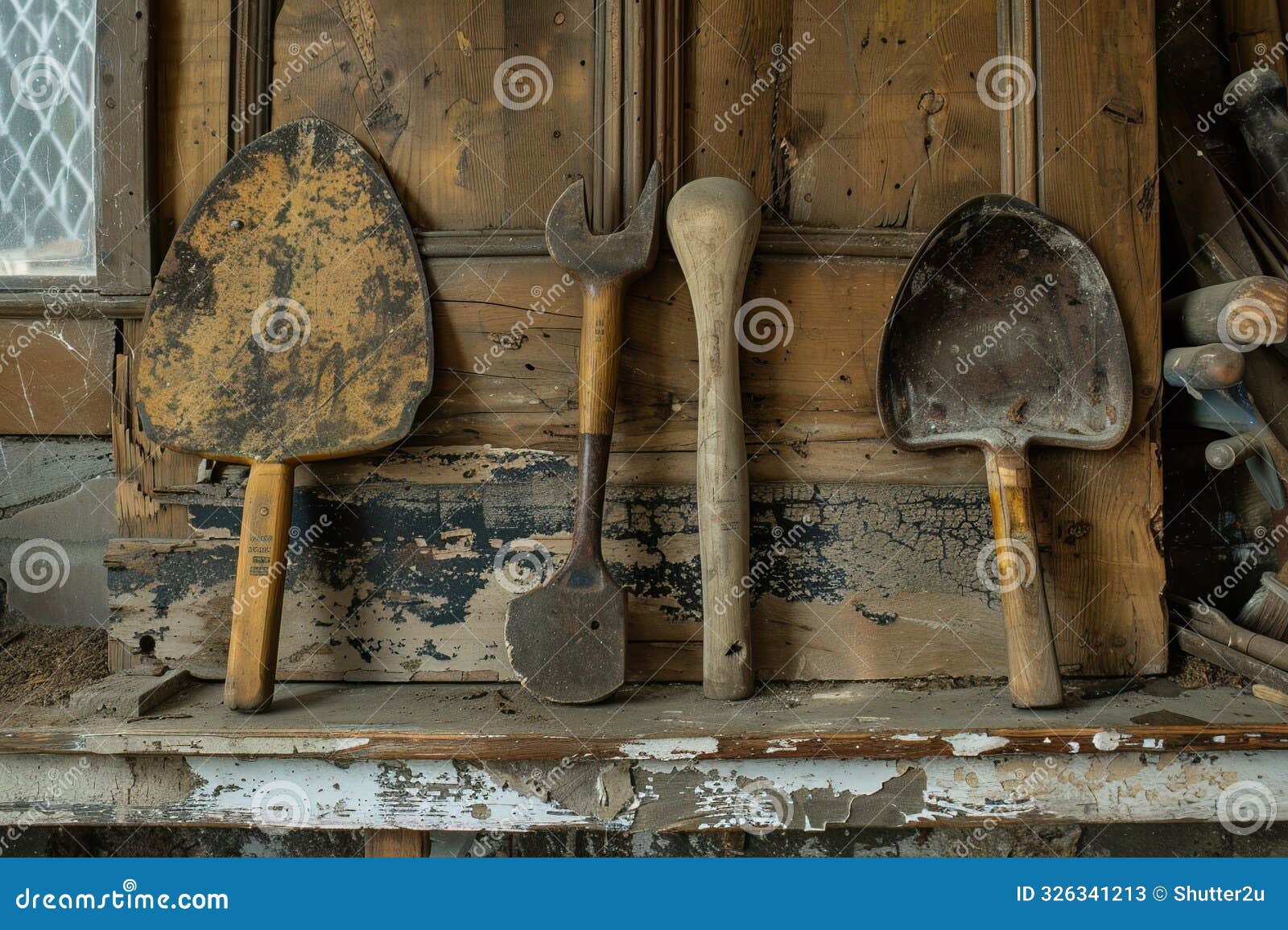 Craftsmans Reflection Worn Tools at Ready Projects Potential Stock ...