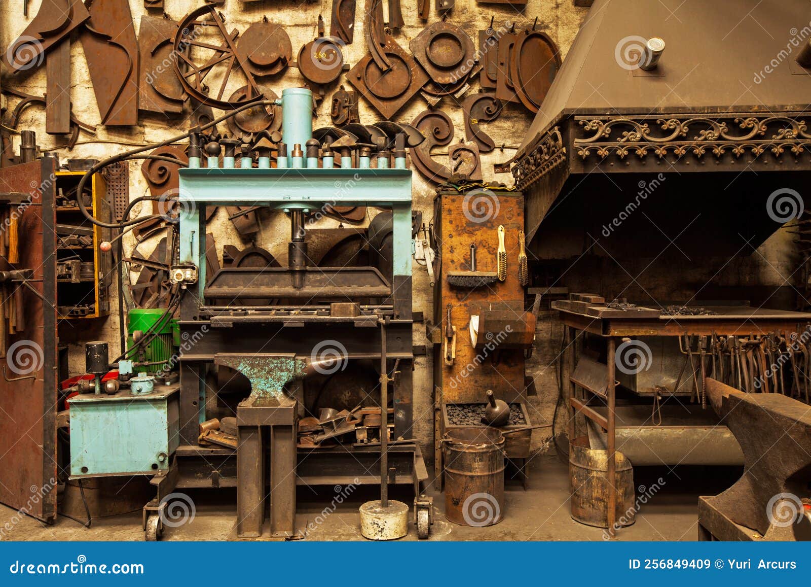 Craftsmanship and an Appreciation for Beautiful Tools. a Metal ...