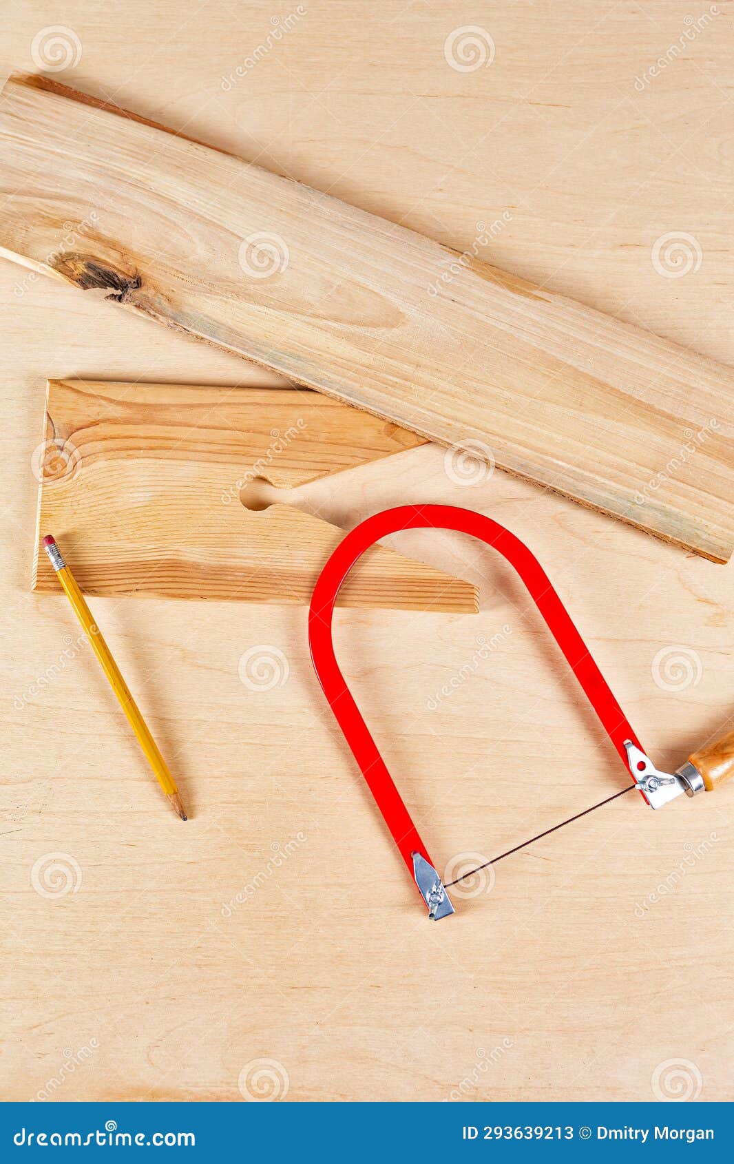 Craftsmanship and Carpentry Concepts. Lineup of Assorted Various Work ...