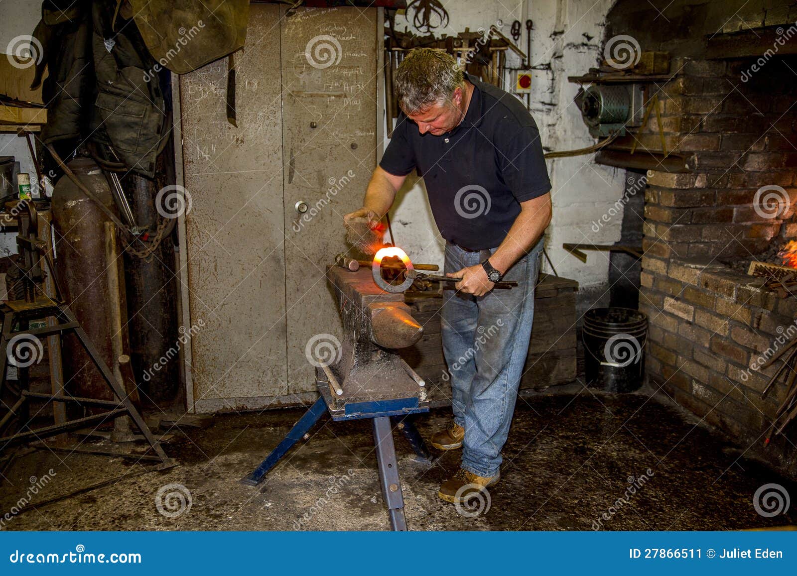 Craftsmen at work stock image. Image of hand, material - 27866511