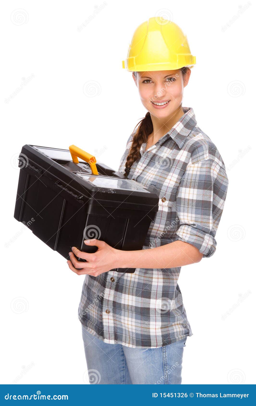 Craftsperson stock photo. Image of isolated, blue, plaid - 15451326